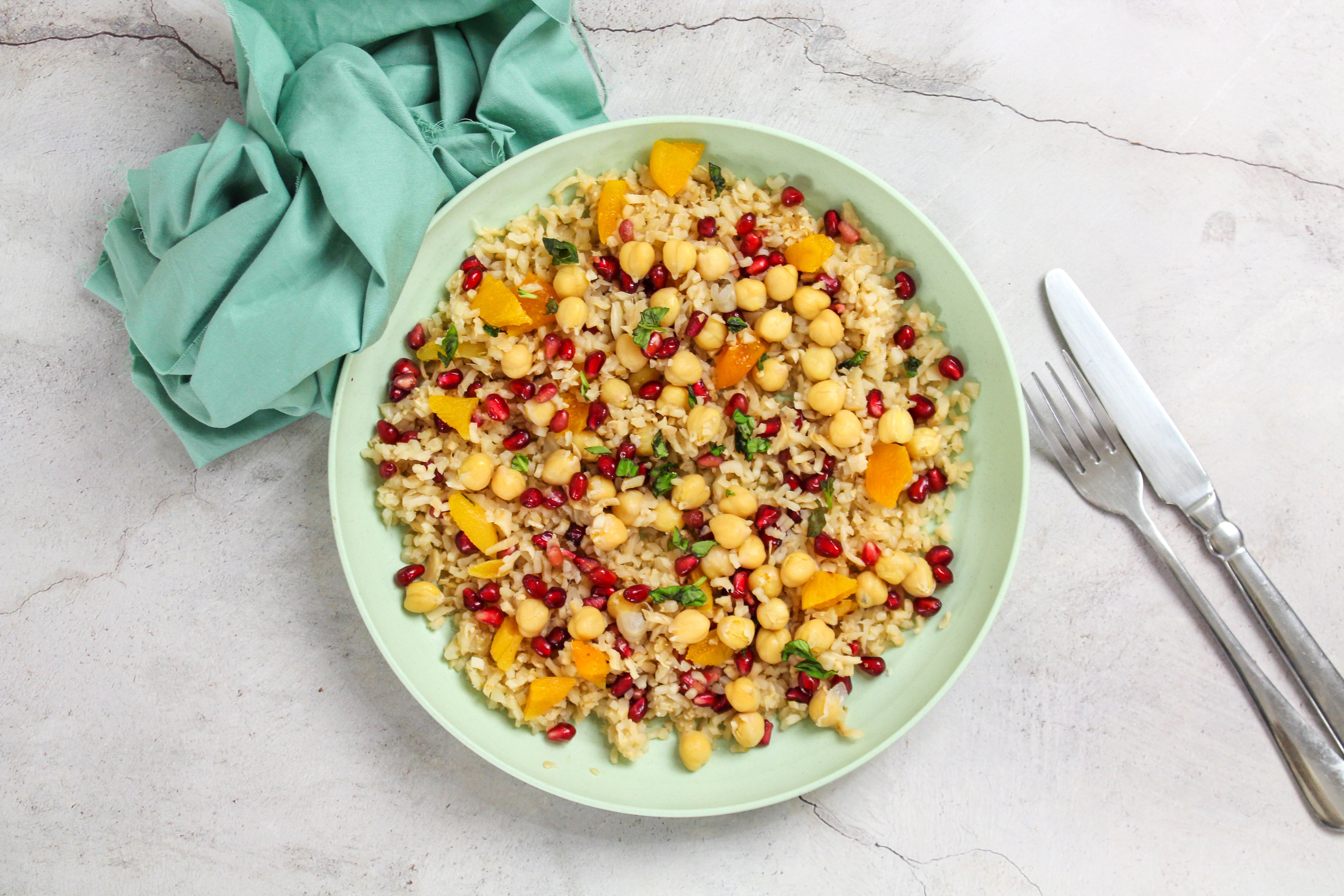 Cauliflower Rice Salad – GreggWallace.Health