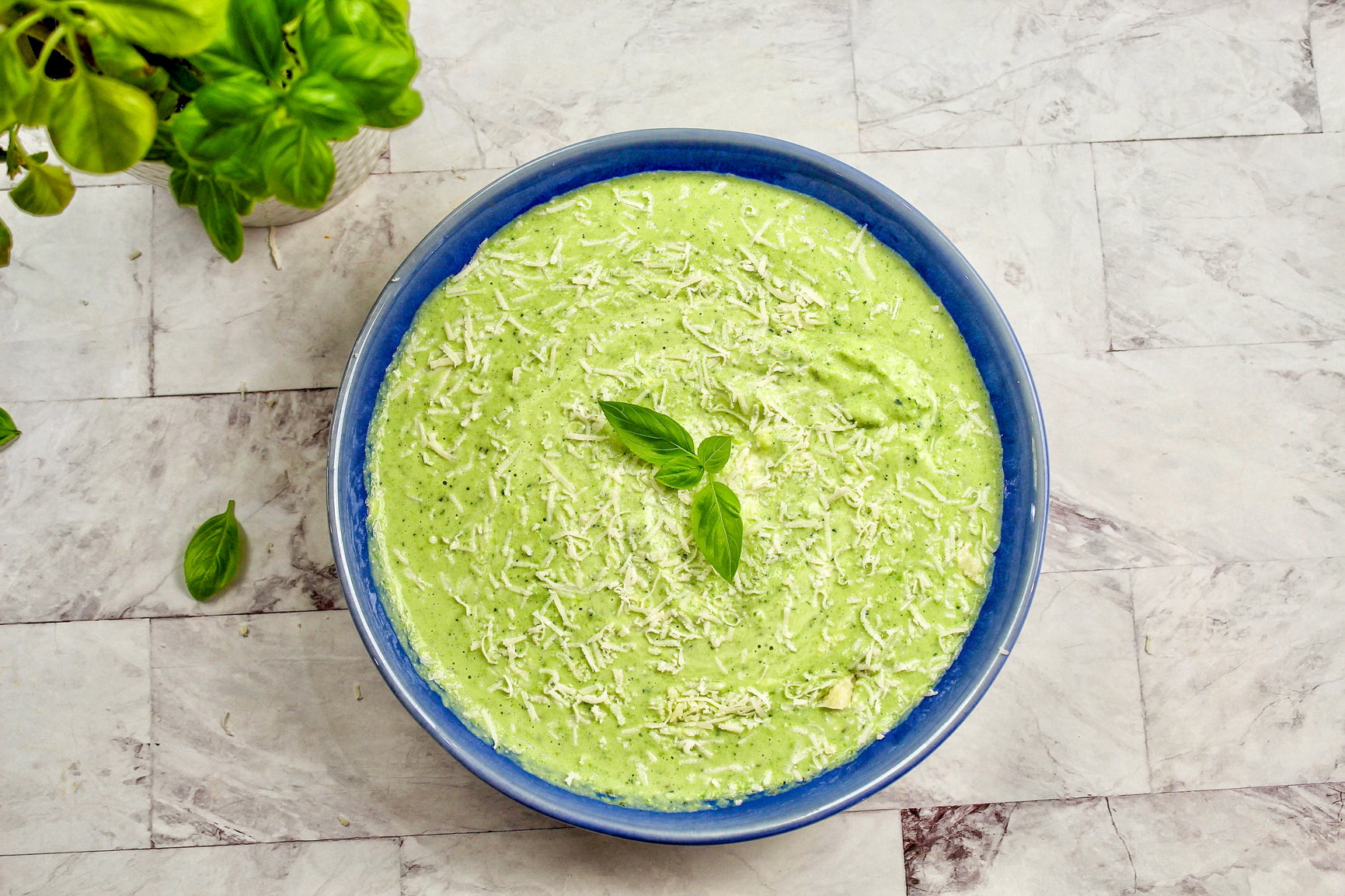 Courgette, Pea and Basil Soup – GreggWallace.Health