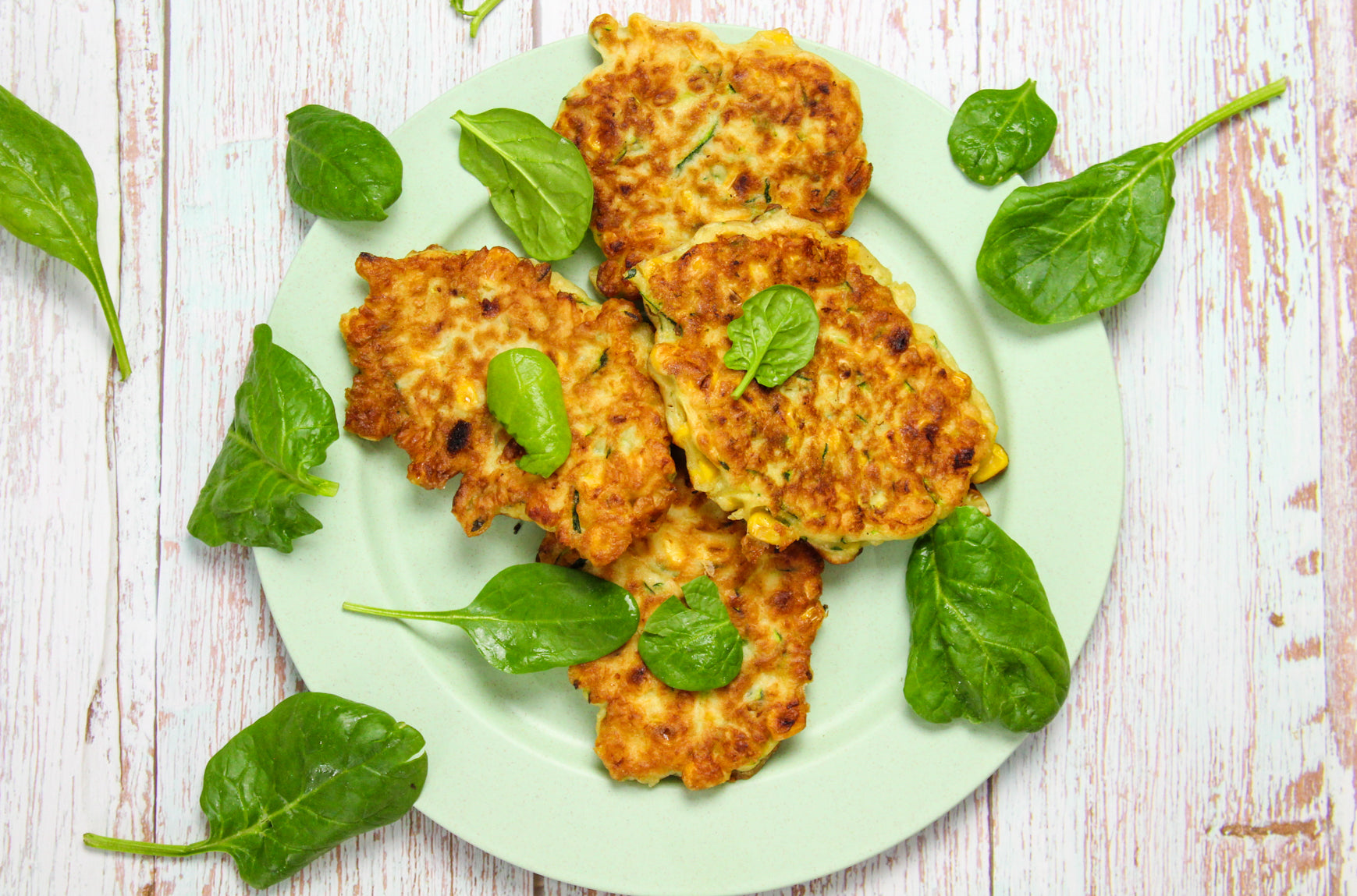 Sweetcorn and Courgette Fritters – GreggWallace.Health